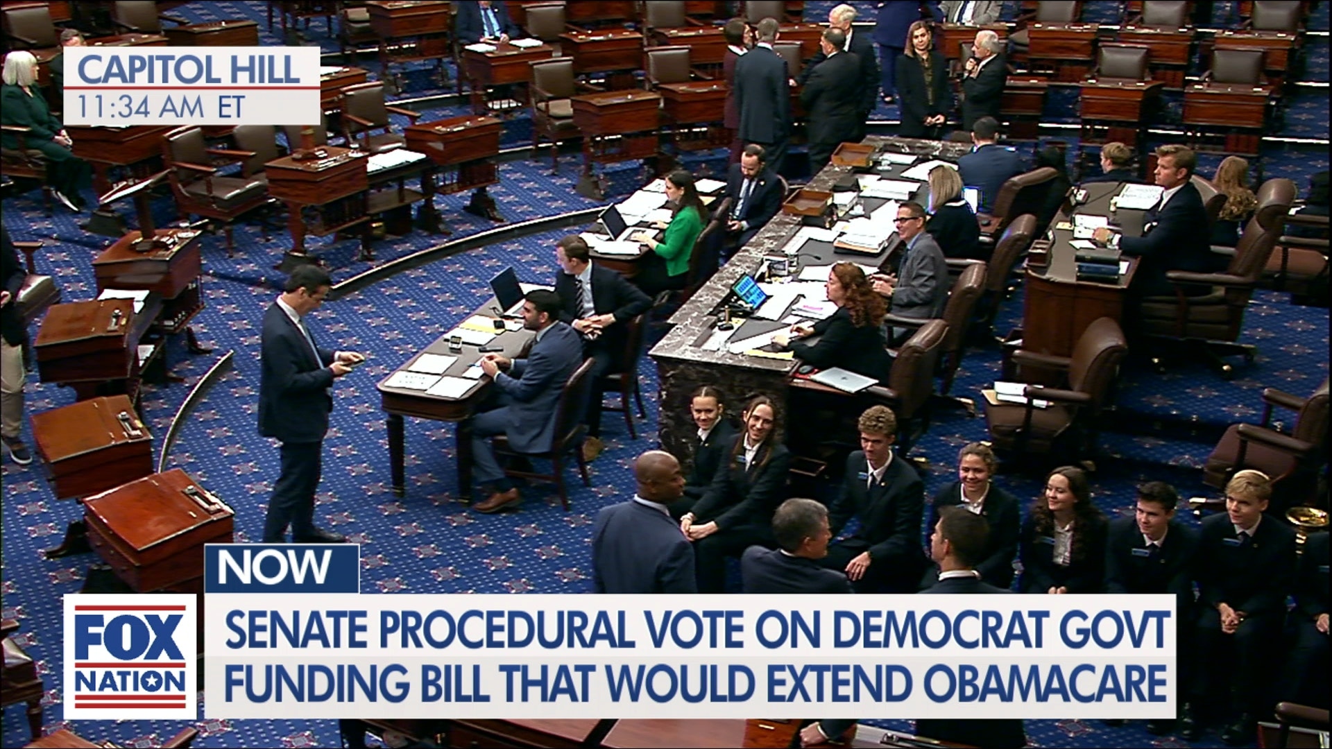 Government Shutdown: Season 1, Episode 7, "(10/1) Senate Votes on ...